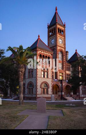 Cuero, Texas, USA - September 25, 2021: The Historic DeWitt County ...