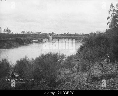 Hamiltons [sic], Waikato gelatin dry plate negatives, black-and-white ...