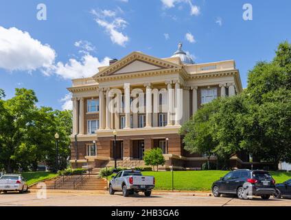 Palestine, Texas, USA - June 30, 2021: The Anderson County Courthouse ...