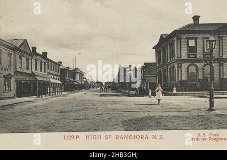 High Street, Rangiora, New Zealand, Muir & Moodie studio, 1905 ...
