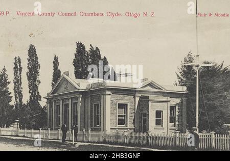 Vincent County Council Chambers, Clyde, Otago, New Zealand, 1905, Clyde ...