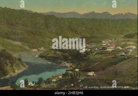 Pipiriki, Wanganui River, New Zealand, Muir & Moodie studio, 1905 ...