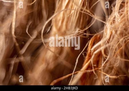 Macro semi-abstract still life of garden twine Stock Photo - Alamy