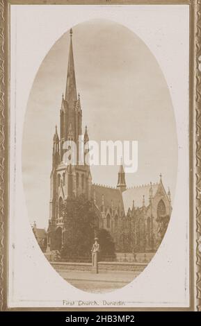 First Church, Dunedin, Muir & Moodie studio, 1900-1903, Dunedin Stock ...