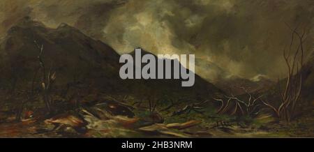 Mount Rolleston, Otira Gorge, West Coast, New Zealand, circa 1911 ...