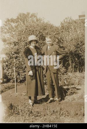 Eva and Eric, 1910s, New Zealand, by William Saunderson Cooper. Gift of ...