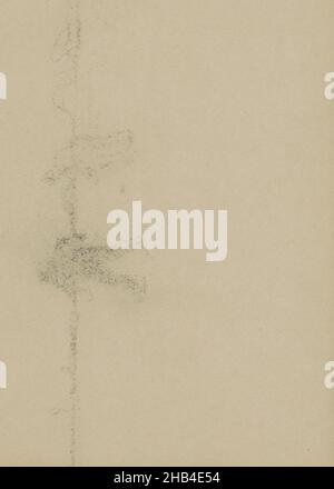 Abklatsch of the chalk drawing on page 5 recto. Leaf 4 Verso from a ...