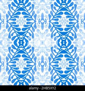 Majolica ornament. Seamless talavera design. Abstract portuguese ...