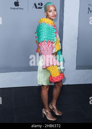 Kota Eberhardt arrives at the premiere of "The Tragedy of Macbeth" at ...