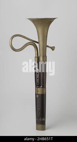 Russian bassoon mouthpiece, Hanken, 1850 - 1950 Copper mouthpiece of ...
