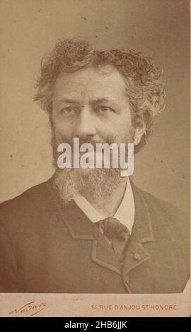 Portrait of Carolus Duran. Portrait of Carolus Duran with beard and ...