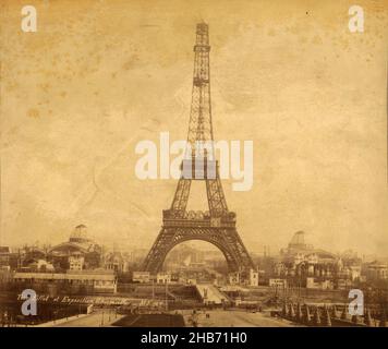 The Eiffel Tower during the World's Fair, 1889 Stock Photo - Alamy