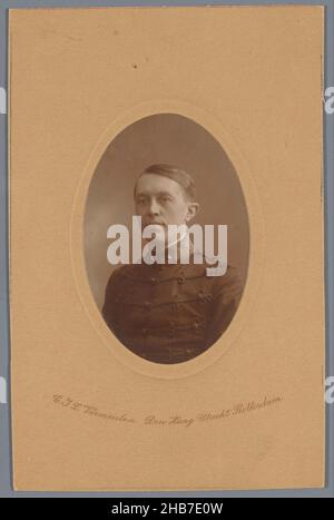 Portrait of Dr. Van Erp, Lieutenant of the Genie and Restorator of the ...