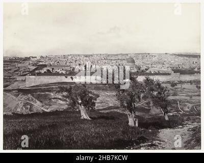 View of Jerusalem, Francis Frith, 1857 This photo is part of a cover ...