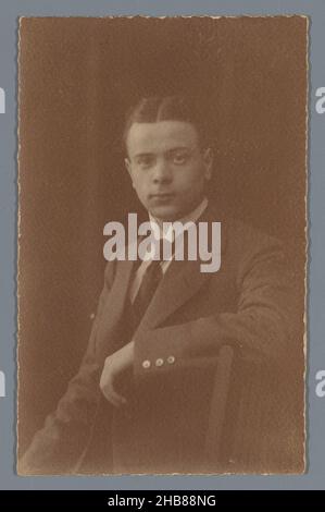 Portrait of an unknown man, Anonymous, c. 1907 - c. 1935 photograph ...