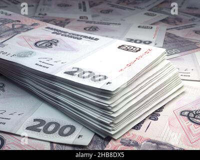 Money of DR Congo. Franc bills. CDF banknotes. 1000 French. Business ...