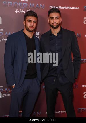 Hassan Azim and Adam Azim seen attending a VIP Gala Screening of "Big ...