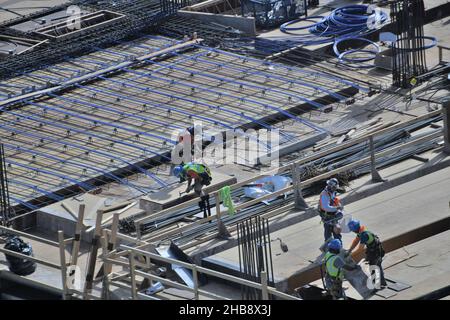 Heavy Commercial Construction of streets, highways and office buildings ...