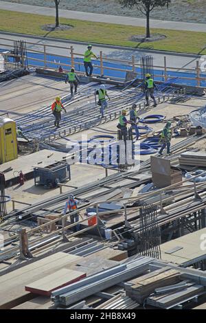 Heavy Commercial Construction of streets, highways and office buildings ...