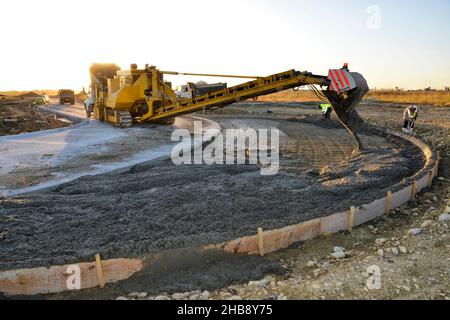 Heavy Commercial Construction of streets, highways and office buildings ...