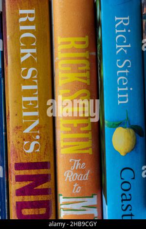 Well known cookery books by celebrity television chefs including Delia ...