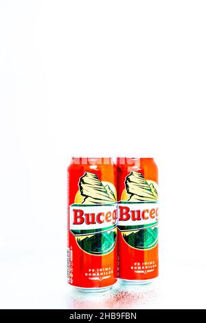 Bucegi beer. Romanian beer in Bucharest, Romania, 2021 Stock Photo - Alamy