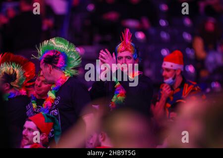 17th December 2021; Alexandra Palace, London, England: The William Hill World Darts Tournament ...