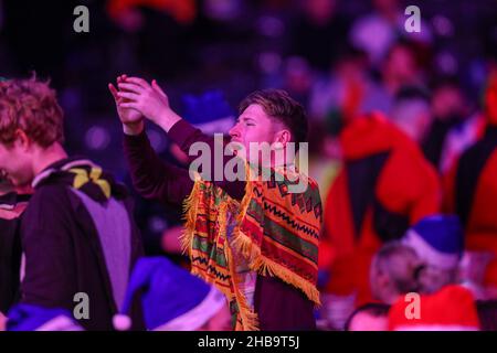 17th December 2021; Alexandra Palace, London, England: The William Hill World Darts Tournament ...