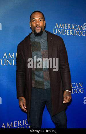 LOS ANGELES - DEC 15: Nic Harris at American Underdog LA Premiere at ...