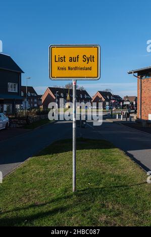 town of List, Sylt Stock Photo - Alamy