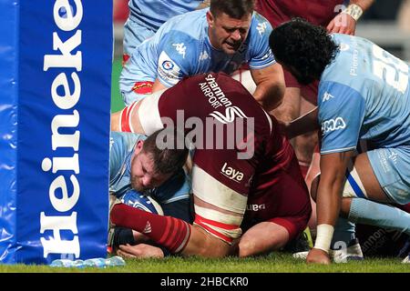 Kevin KORNATH of Castres during the Heineken Champions Cup, Round 2 ...