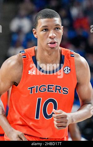Auburn forward Jabari Smith (10) is shown during the second half of an ...