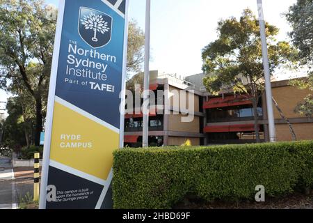 Northern Sydney Institute TAFE NSW Meadowbank Campus in Sydney,NSW,Australia Stock Photo - Alamy