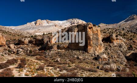 Aladaglar National Park. Turkey. Breathtaking mountain landscape. The ...