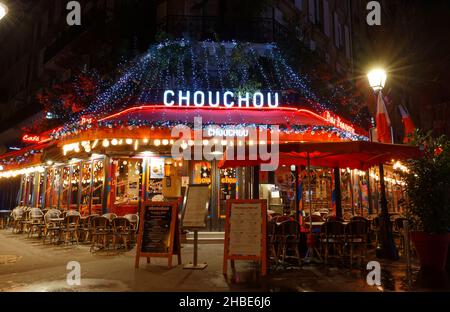 Cafe Chouchou is traditional French cafe located in Les Halles district ...