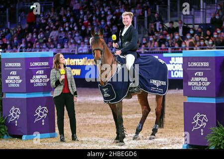 19th December 2021; Royal Docks, Newham, East London, England; The ...