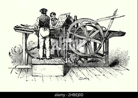In a rotating machinery and equipment production company Stock Photo ...