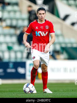 Charlton Athletic's George Dobson during the Sky Bet League One match ...