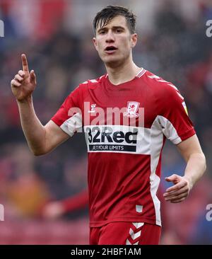 Paddy McNair of Middlesbrough during the Sky Bet Championship match ...