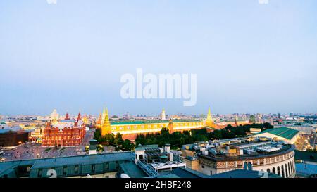 Russia. View of Moscow from the Central Children's Store Stock Photo ...