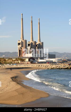River Besós River Park in Sant Adriá del Besos, Barcelona, Catalunya ...