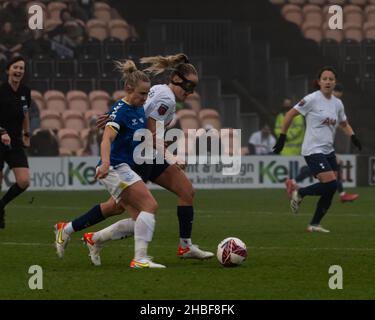 Edgware, UK. 19th Dec, 2021. The Hive London, Edgware, Englan Women's ...