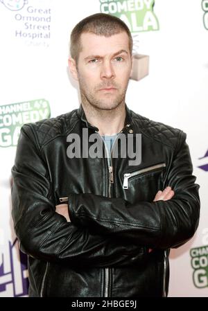 Rod Gilbert arrives at the Channel 4 Comedy Gala at the O2 Arena in ...