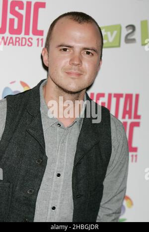 Darren Jeffries arrives at the BT Digital Awards,Roundhouse,London ...