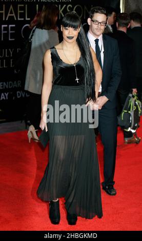 Sarah-Jane Crawford attending the UK premiere of The Beauty at London's ...