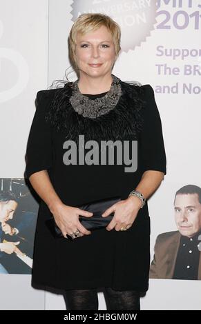 Jennifer Saunders arrives at the Music Industry Awards at the Grosvenor ...
