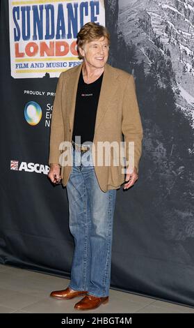 Robert Redford The O2 - Sundance London Film and Music Festival 2012 ...