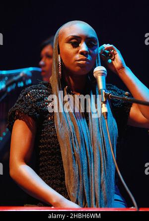 Laura Mvula performing live at Shepherds Bush Empire Featuring: Laura ...