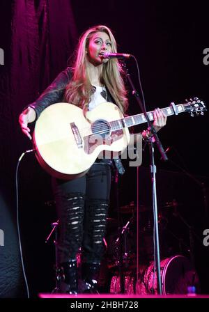 Sonna live in concert, supporting Ne-Yo, at the O2 Arena, London Stock ...