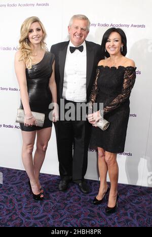 Colin Montgomerie with his wife Gaynor Knowles (right) and step ...